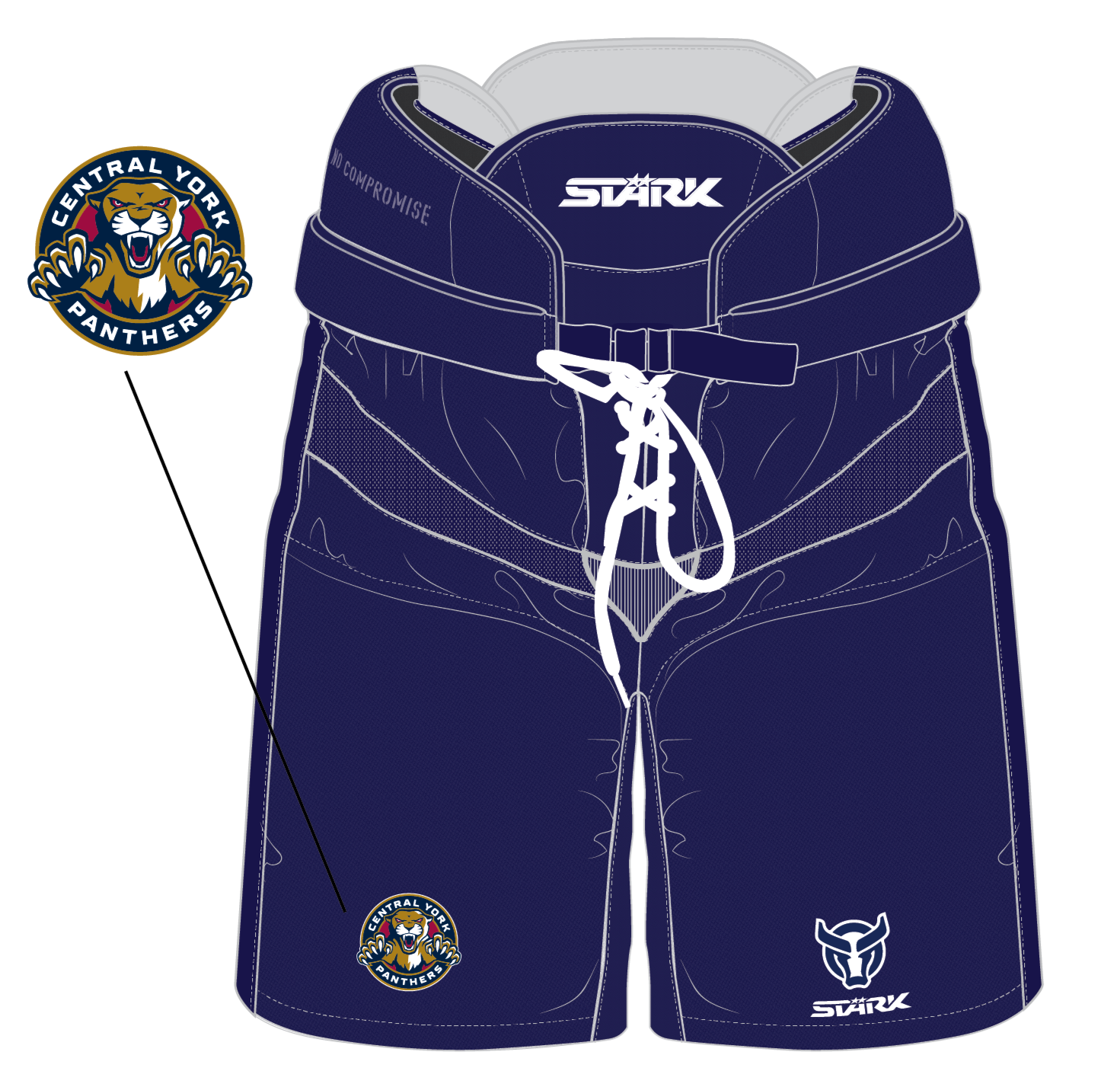 CYGHA PANTHERS - CUSTOM MADE TEAM SHELL – Stark Hockey